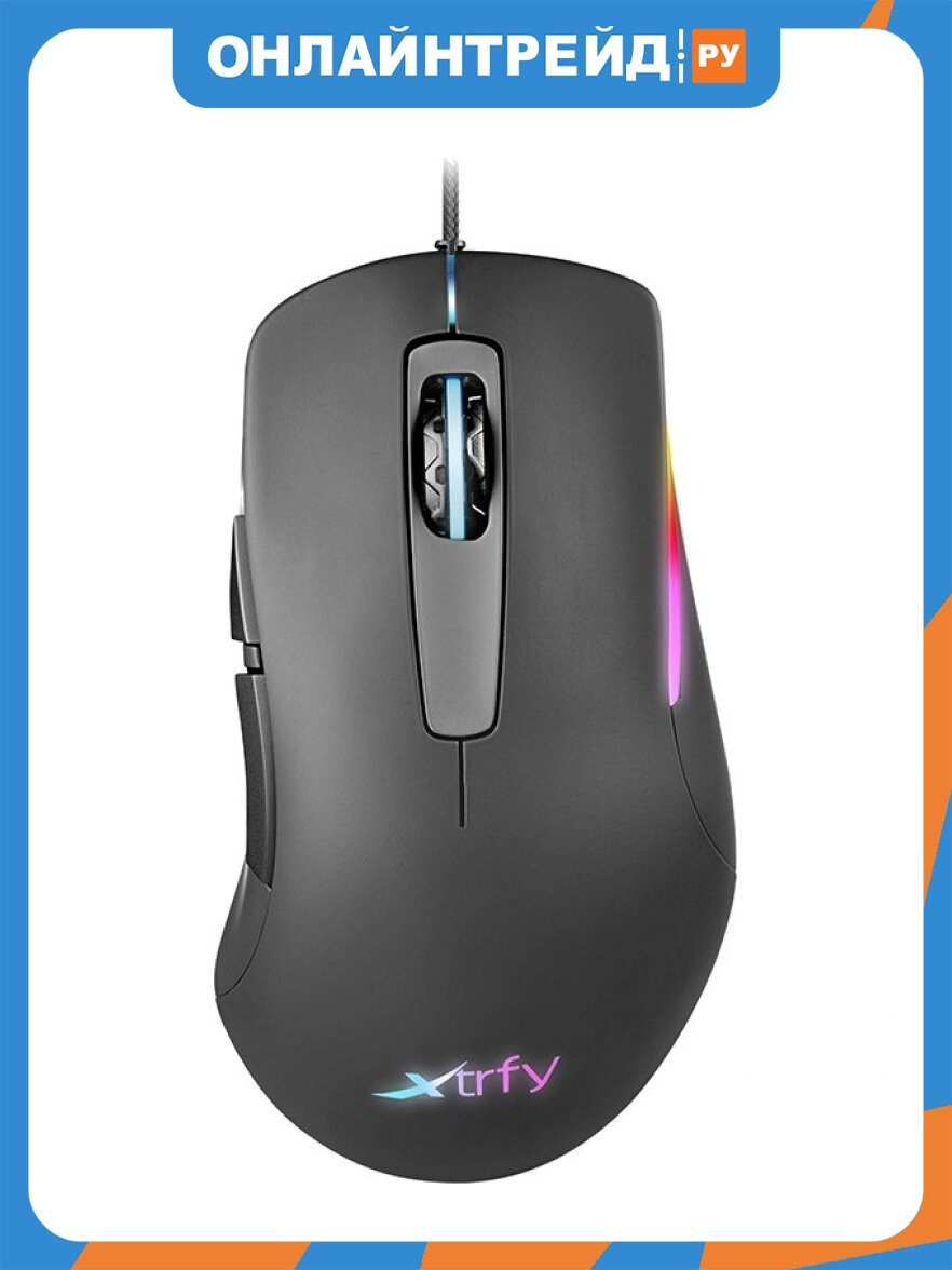 Мышь Xtrfy M1 XG-M1-RGB black черный