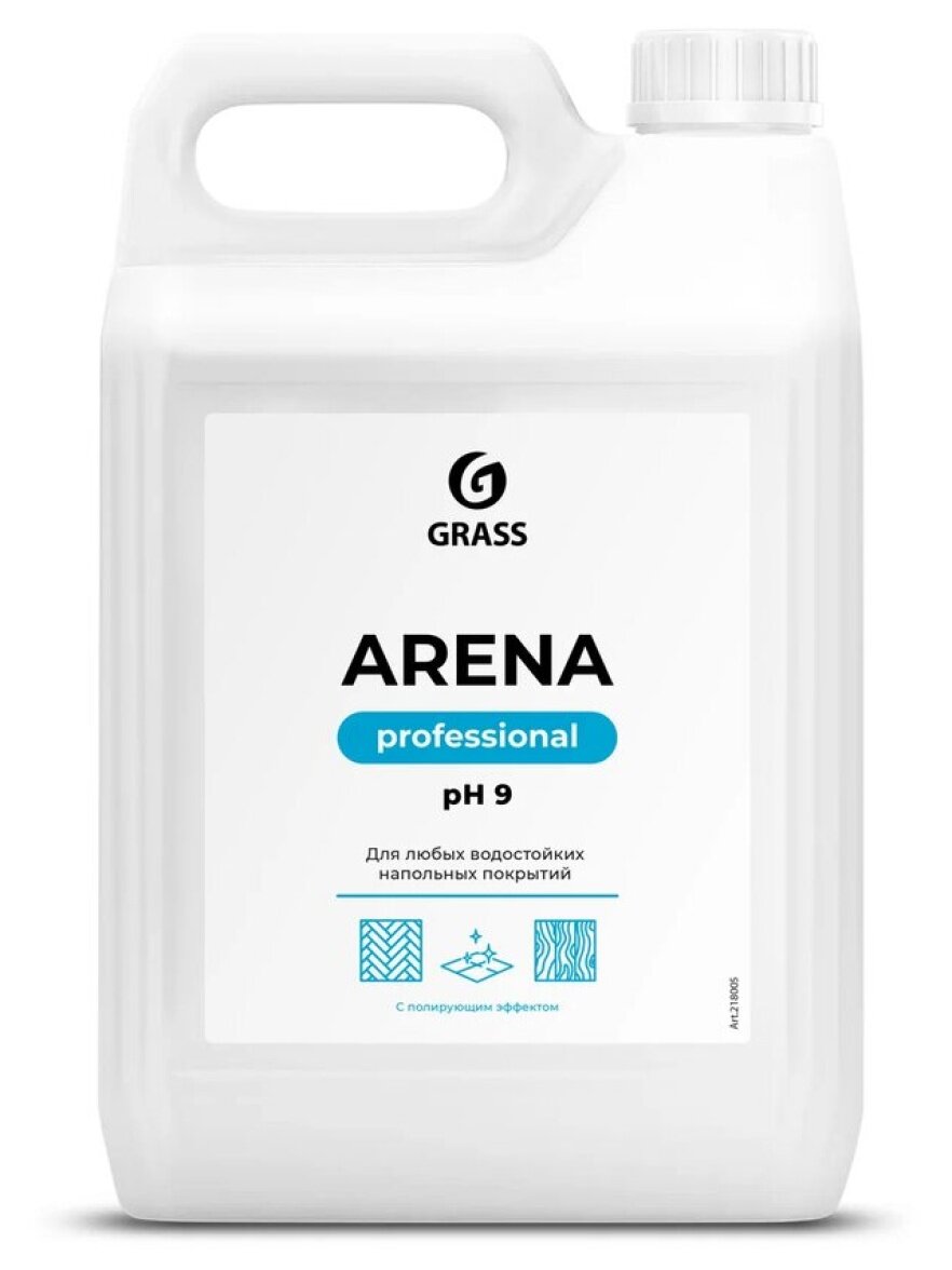 Средство для мытья пола Grass PROFESSIONAL Arena нейтральное, 5 л
