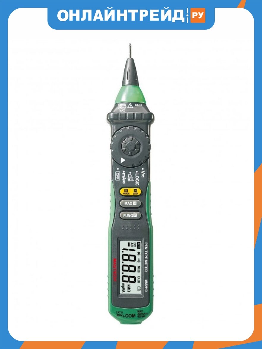 Мультиметр-щуп Mastech цифровой автоматический MS8211D