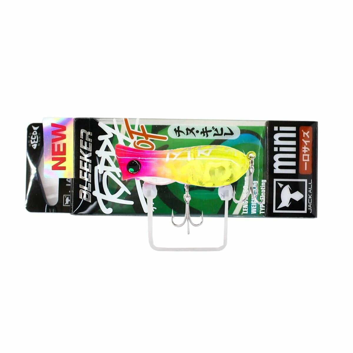 Воблер JACKALL BLEEKER TOPPY MINI 50F 5.6g цвет TROPICAL COACH DOG