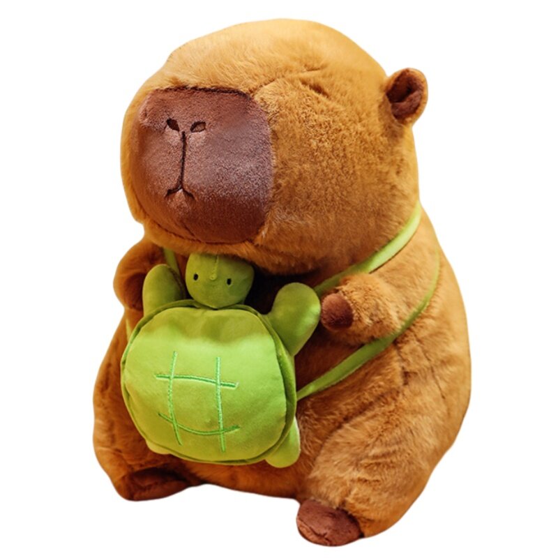 Игрушка-тянучка унисекс PANGPANGLONG Капибара, Backpack Capybara Mouse[Doll+Backpack], 50CM EU