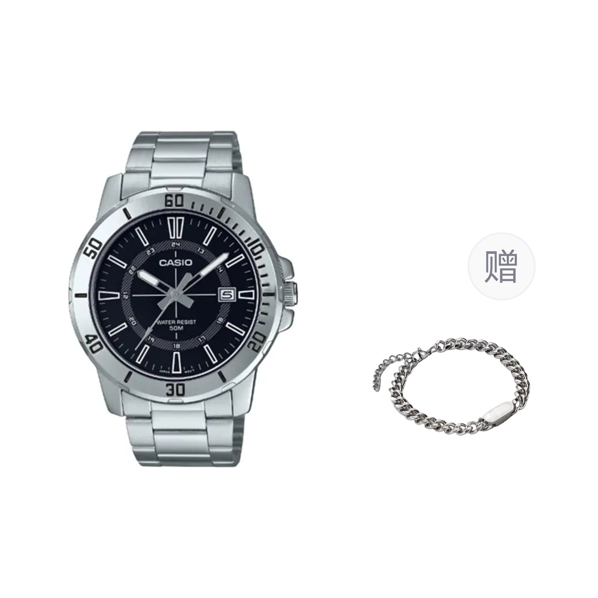 Наручные часы CASIO, черный
