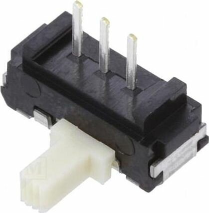 ALPS SSSS916400 Переключатель: движковый, Пол: 2, SPDT, 0,1A/12ВDC, ON-ON, THT, SS, 1шт