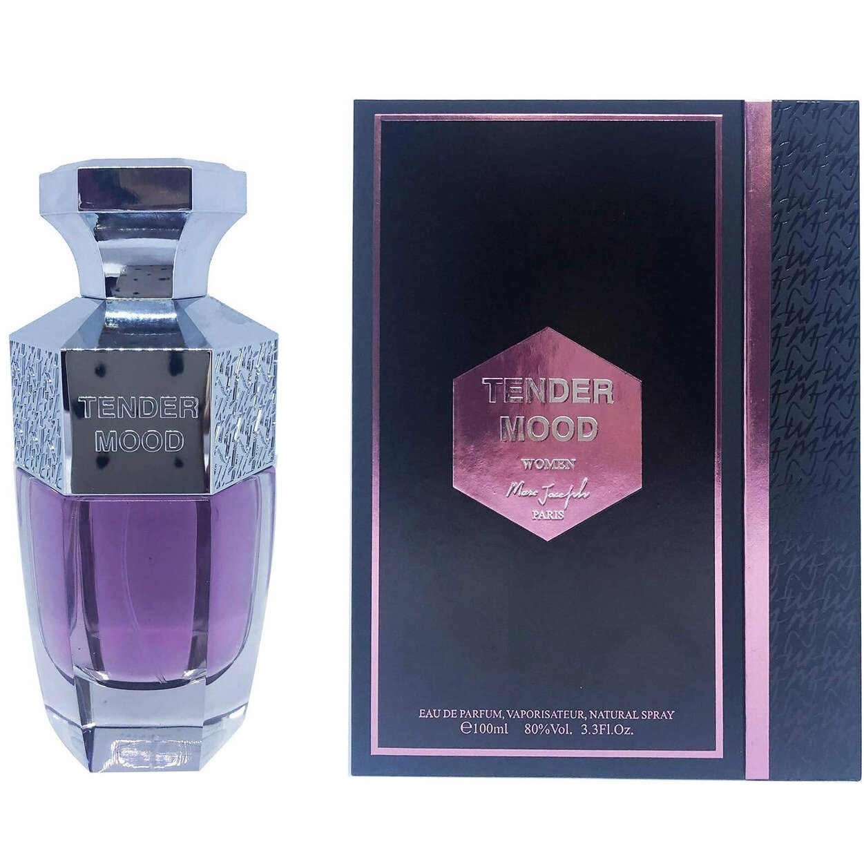 Парфюмерная вода Marc Joseph Tender Mood Pink 100 мл / Духи Марк Джозеф Тендер Муд Пинк / Нежное розовое настроение