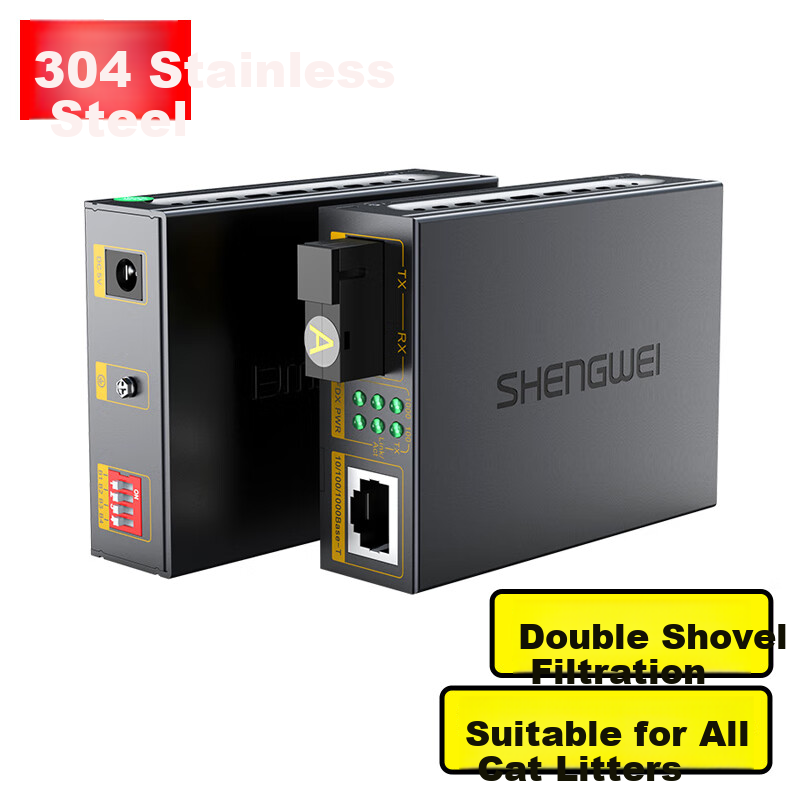 Shengwei FC-211AB Оптический трансивер для одномодового одножильного волокна 25 км, гигабитный SC-интерфейс для