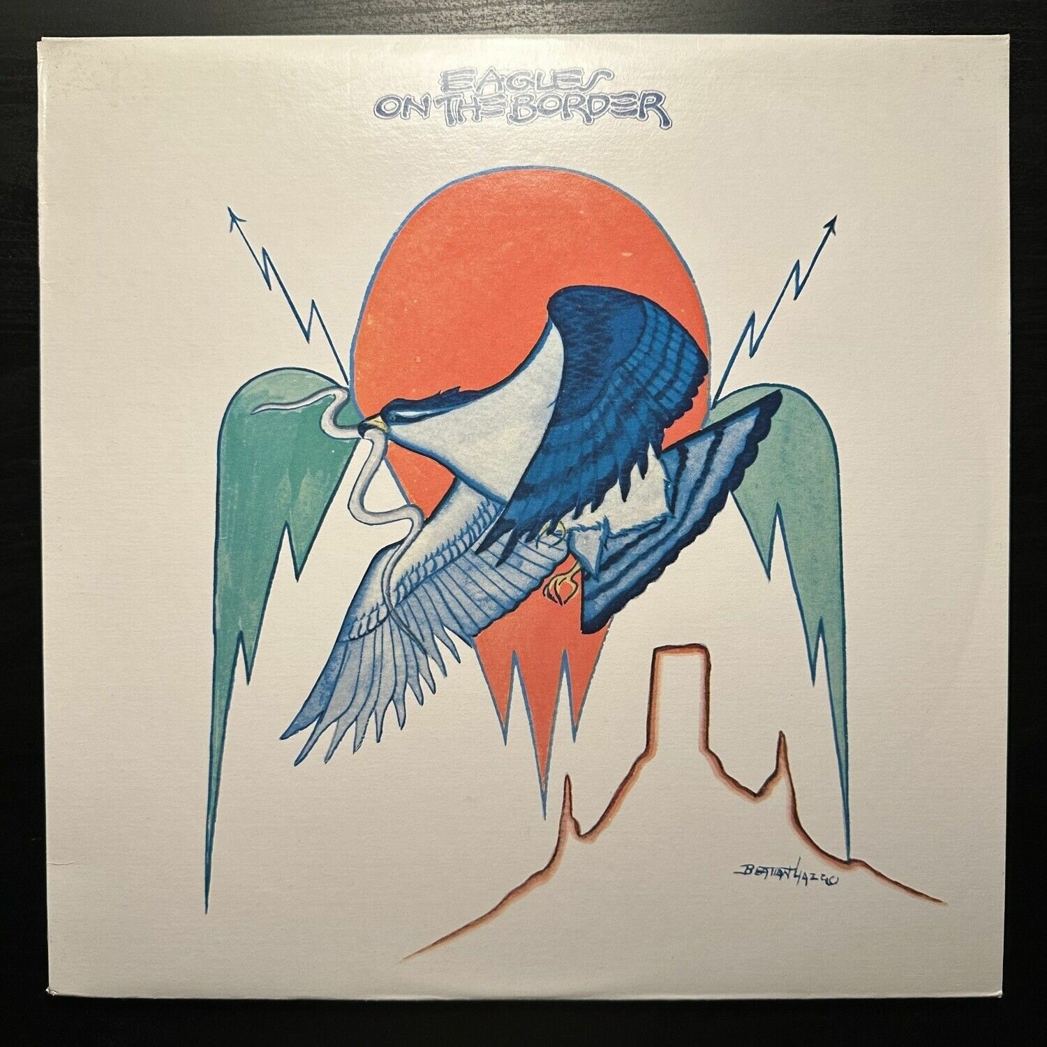 Виниловая пластинка Eagles On The Border (Канада 1974г.)