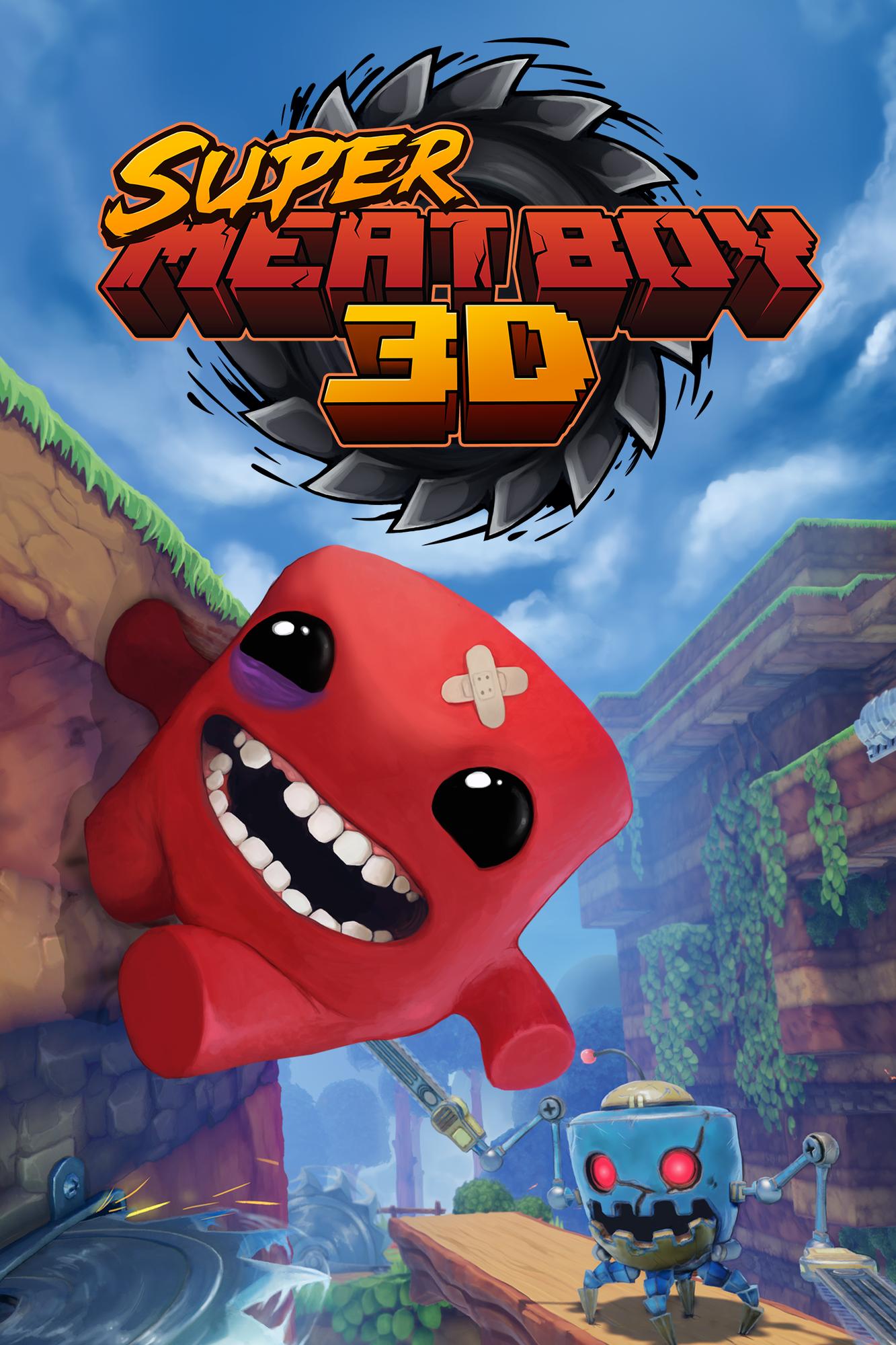 Игра Super Meat Boy 3D — Xbox Series X|S, Xbox One, PC — Цифровая версия