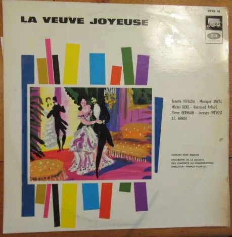 Franz Lehár - La Veuve Joyeuse VG