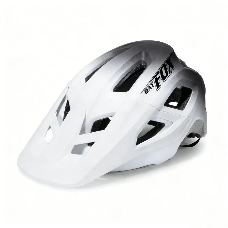 BATFOX MA057-198 Мtb шлем черный Белый, L58-62cm, 057-360-white