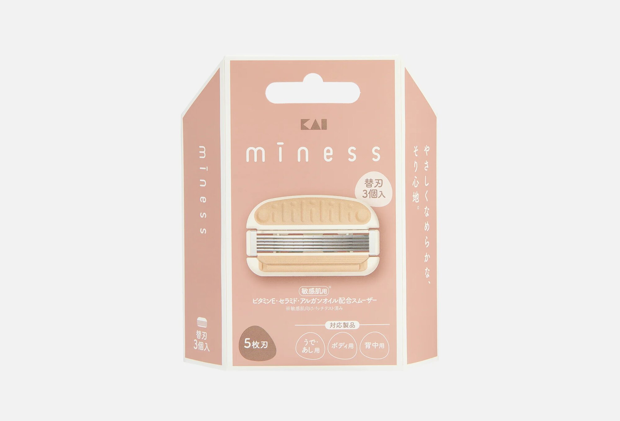 Miness 5 blades Сменные кассеты для бритвы 3шт