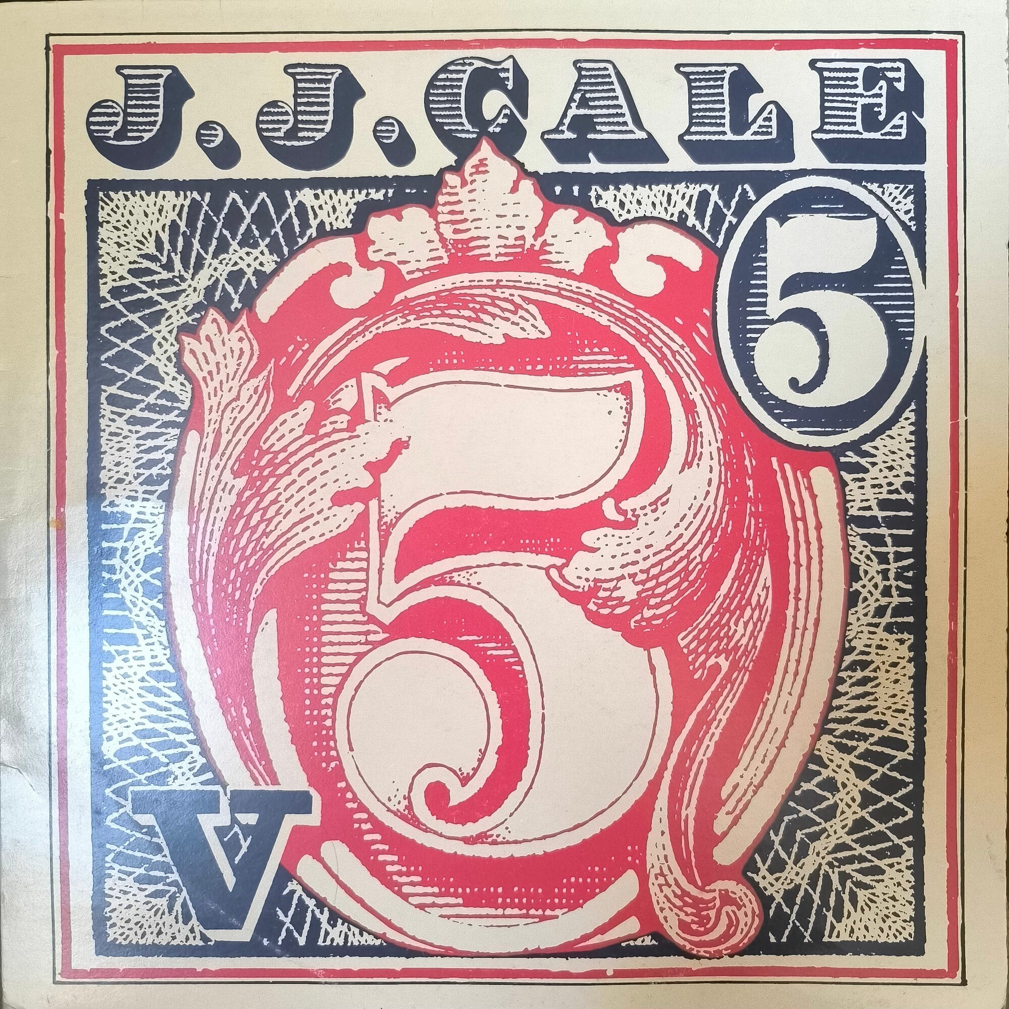 Виниловая пластинка J.J. Cale - 5 (Франция) LР