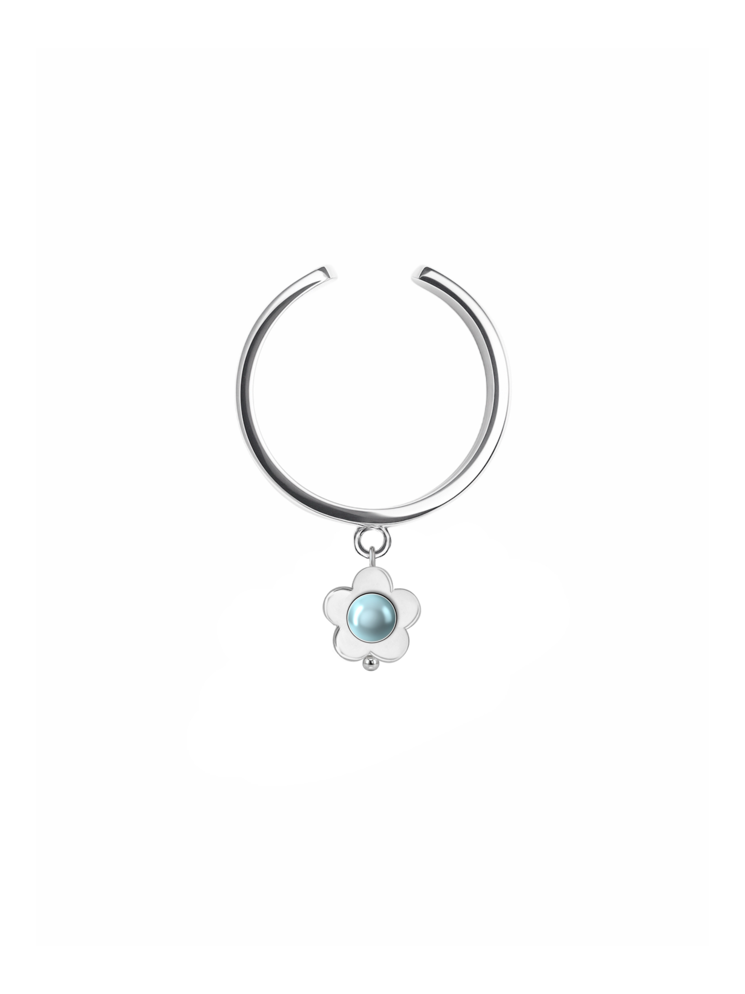 Кольцо, жемчуг Swarovski синтетический