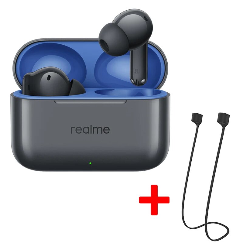 Realme Buds T200 беспроводные наушники T200 Gray a Rope-CN