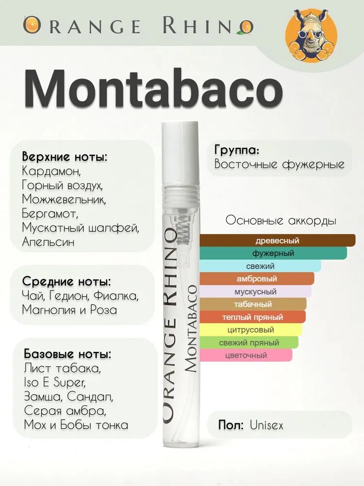 Духи Montabaco 5 мл — фото 1