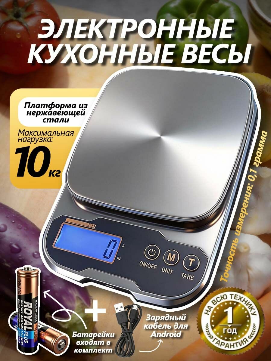 Электронные весы кухонные/ Настольные с дисплеем/кулинарные для кухни, повара