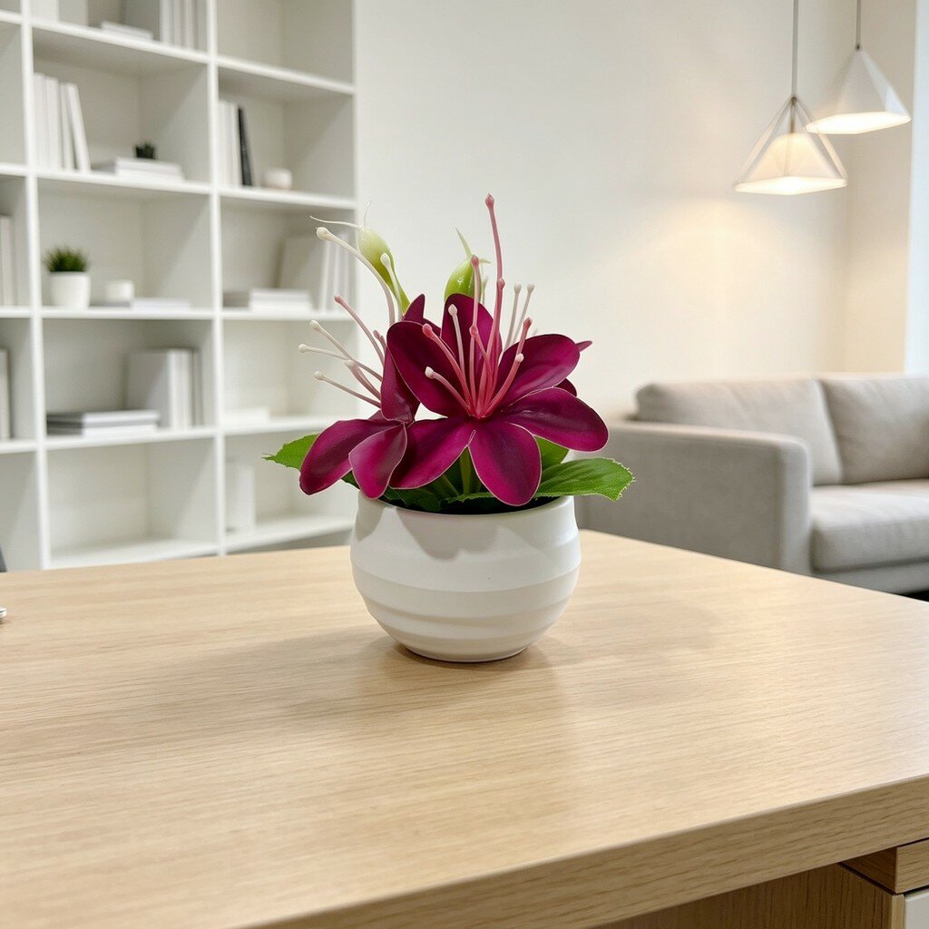 Мини jasmine bonsai искусственное растение с реалистичной текстурой для внутреннего декора и оформления мероприятий rosepink
