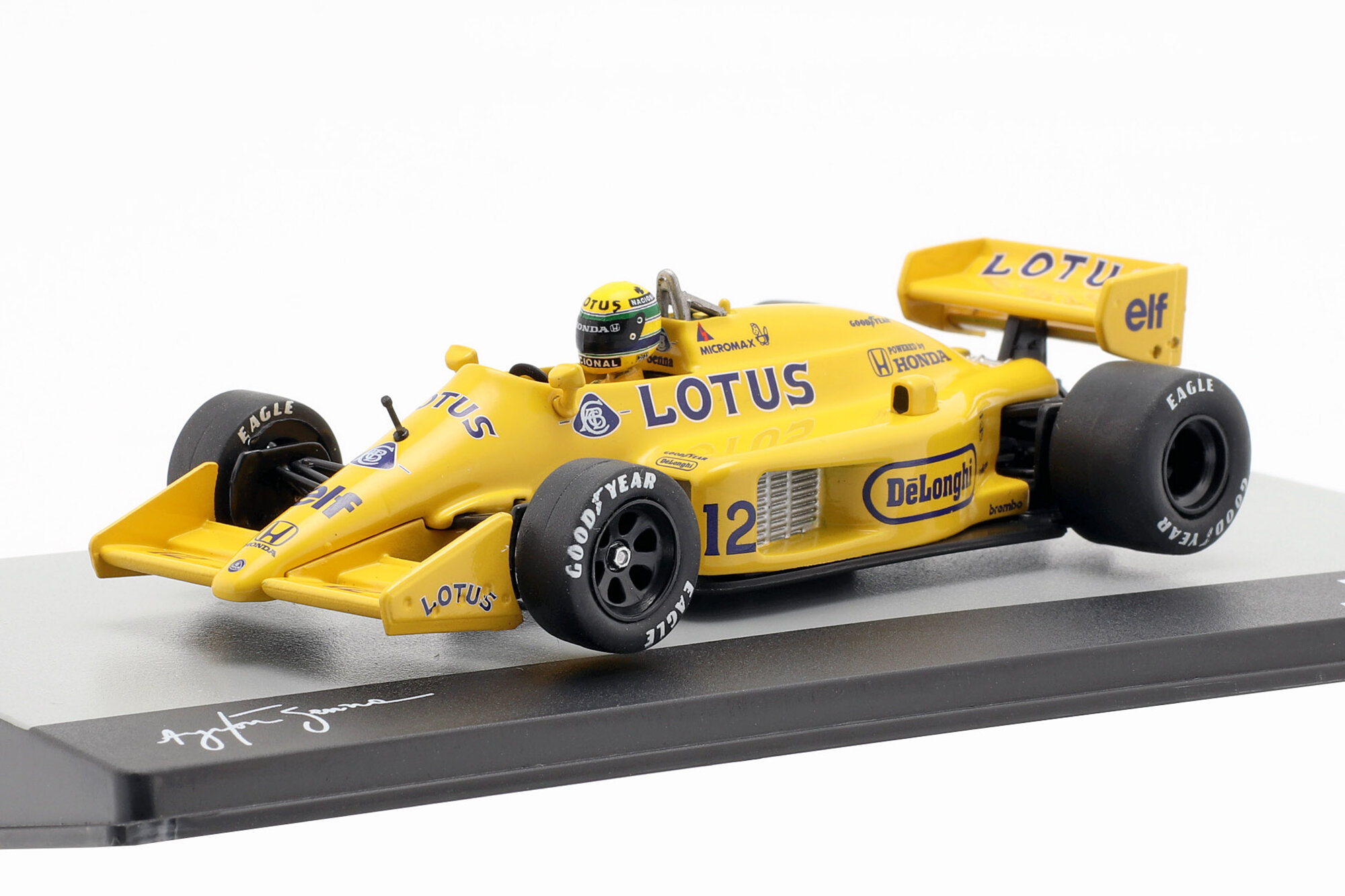 Lotus 99T #12 winner monaco gp formula 1 1987 ayrton senna / лотус 99T победитель монако гран-при ФОРМУЛА-1 айртон сенна