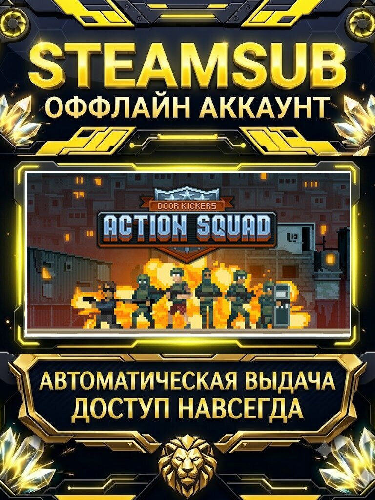 DOOR KICKERS: ACTION SQUAD игра на аккаунте для ПК с OFF активацией для Steam (PC) РФ + СНГ