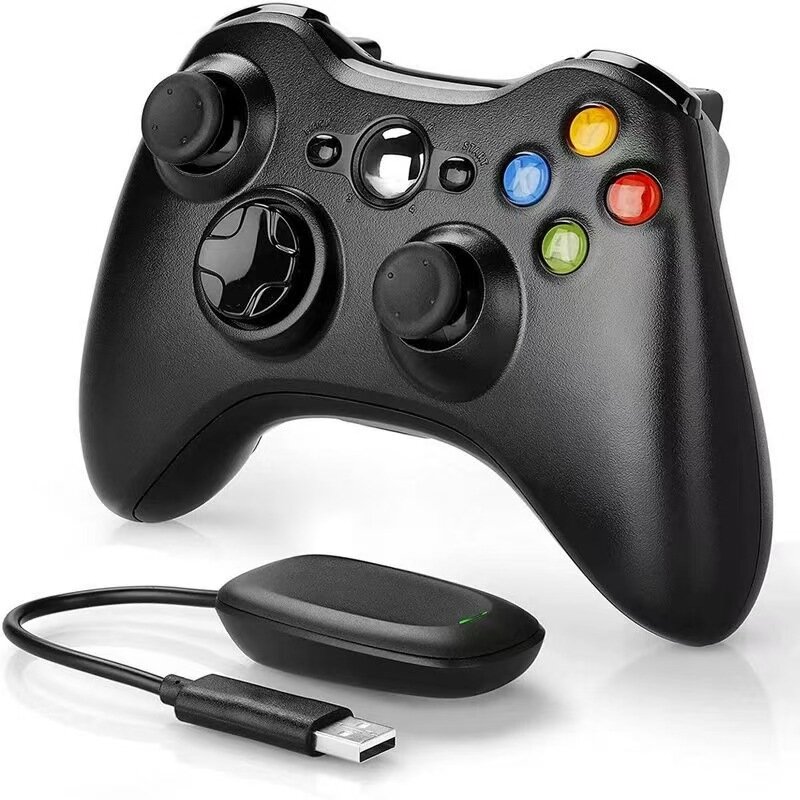 Беспроводной игровой контроллер XSX360 2.4G совместимый с Xbox 360 для ПК и консолей