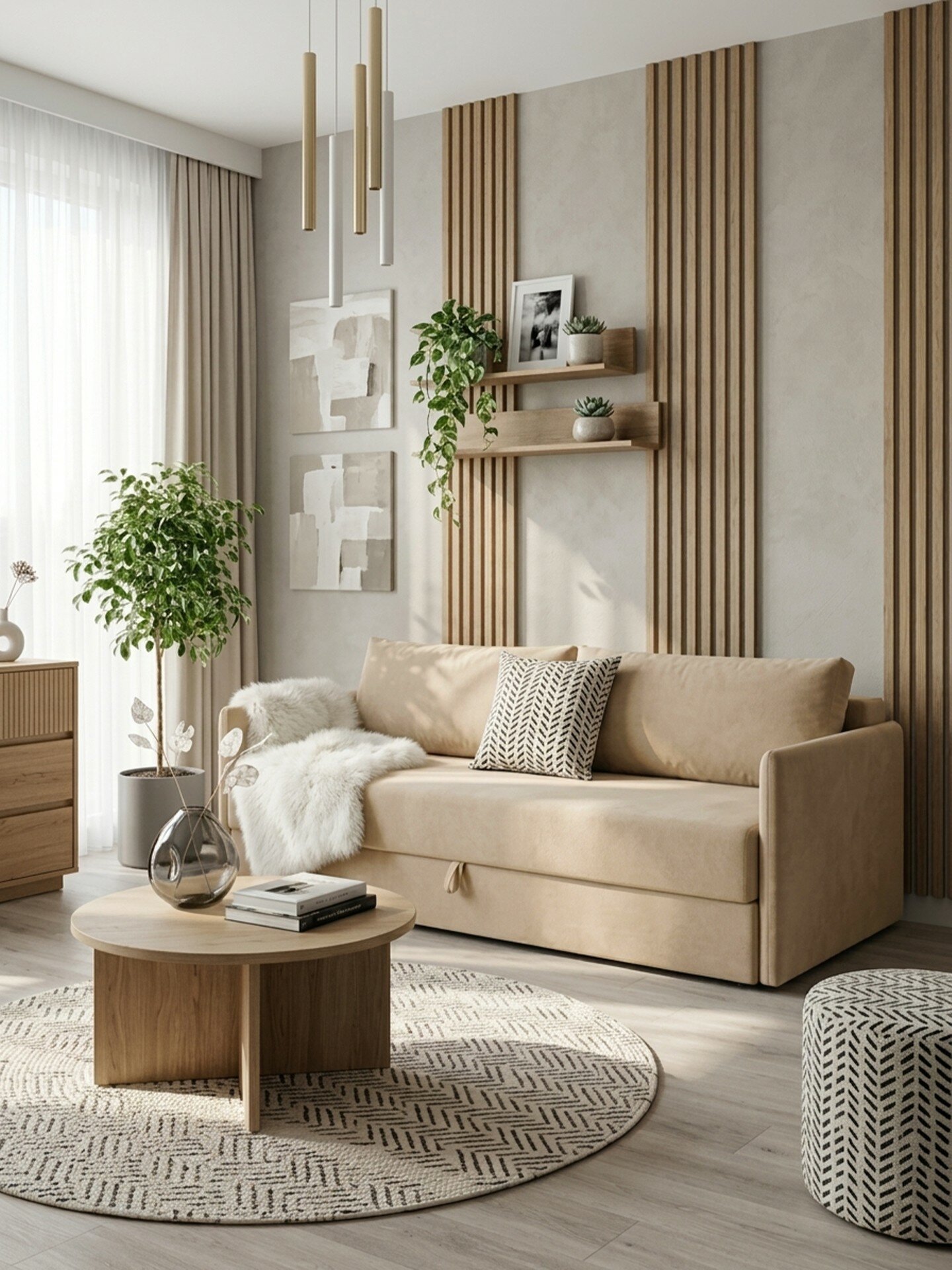 Диван Коя Лайт Velutto 02 FM 208x94x80 см, бежевый Велютто, еврокнижка Фиеста