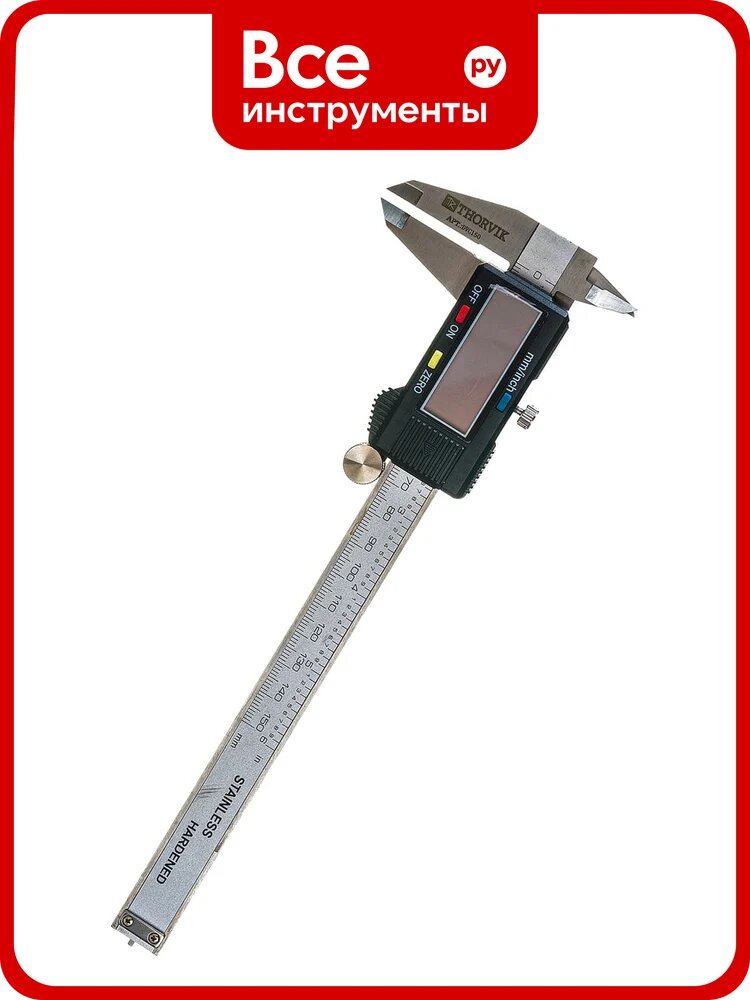 Цифровой штангенциркуль Thorvik DVC150 150 мм 53377