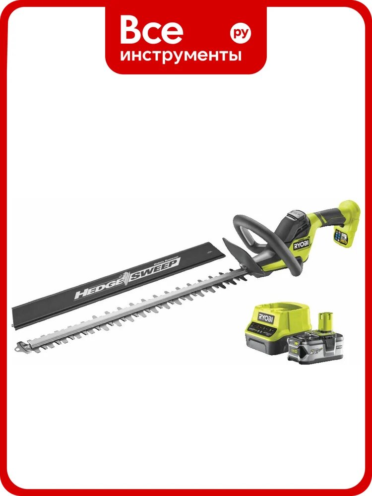 Кусторез, Ryobi, Ryobi ONE+ 18В RY18HT55A-140 5133005499, ухода за садовыми изгородями, компактный
