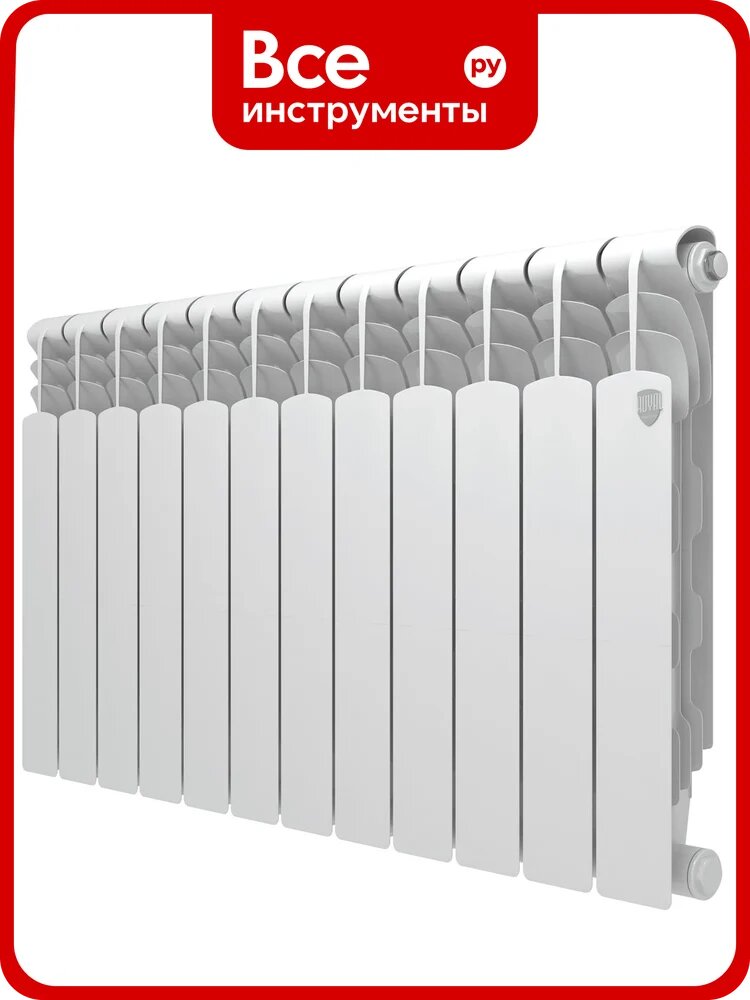 Радиатор биметаллический ROYAL THERMO Revolution B 500 – 12 секц. НС-1682418