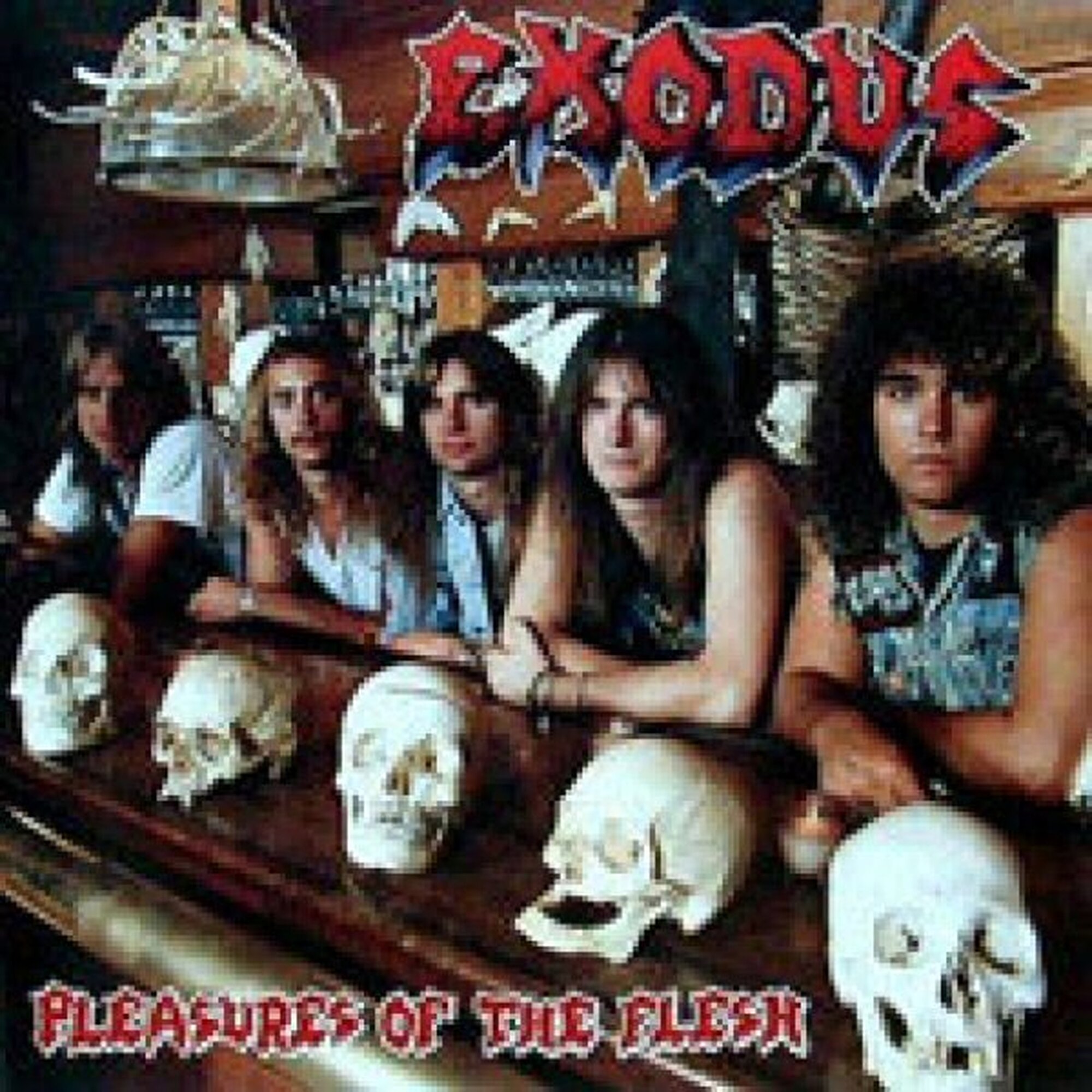 CD Exodus "Pleasures Of The Flesh", Jewel Case, 2008 г, зарубежный рок
