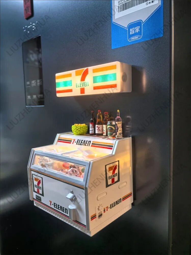 Светящийся магнит "7-Eleven" с регулировкой цвета
