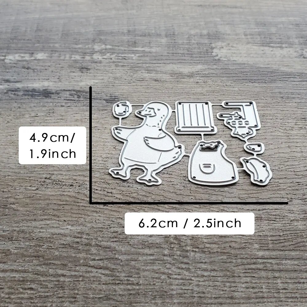 Вырубные формы Catlove Coffee Duck, CL3726