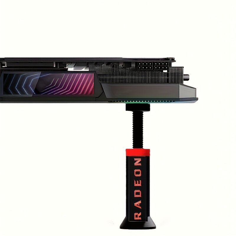Регулируемая подставка для видеокарты, совместимая с NVIDIA и AMD, для предотвращения провисания, простая установка