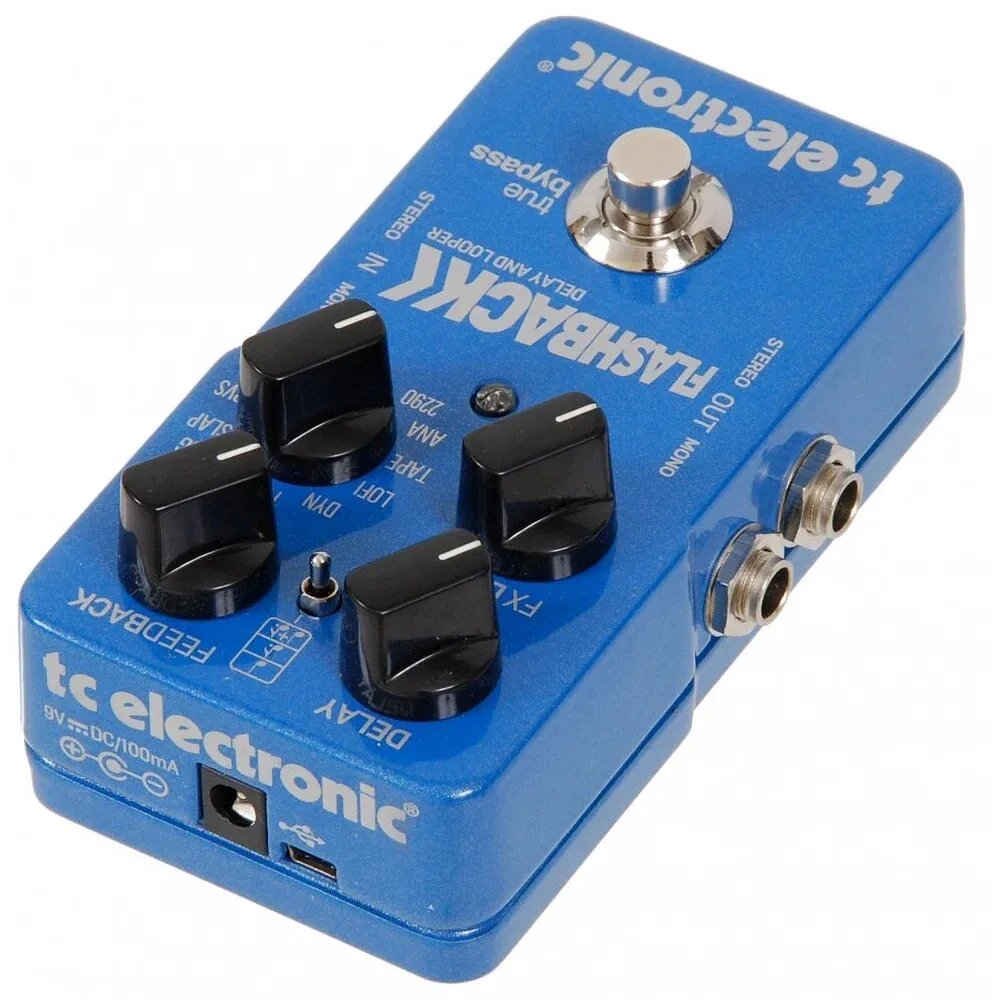 Педаль эффекта TC ELECTRONIC FLASHBACK 2 DELAY AND LOOPER — фото 1