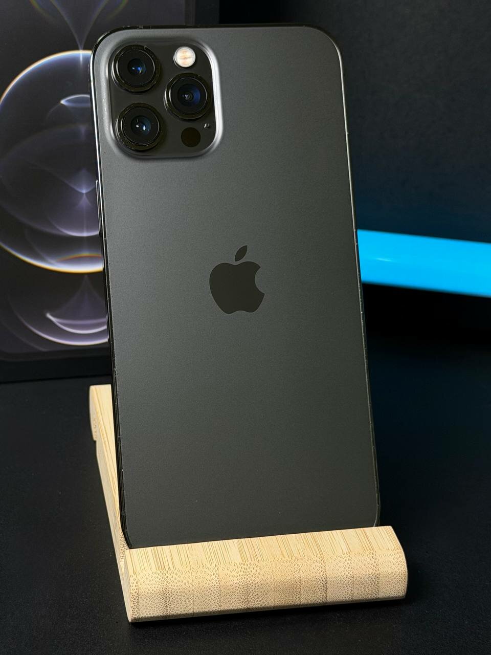 Смартфон Apple iPhone 12 Pro Max, 128 ГБ, nano-SIM + eSIM, черный