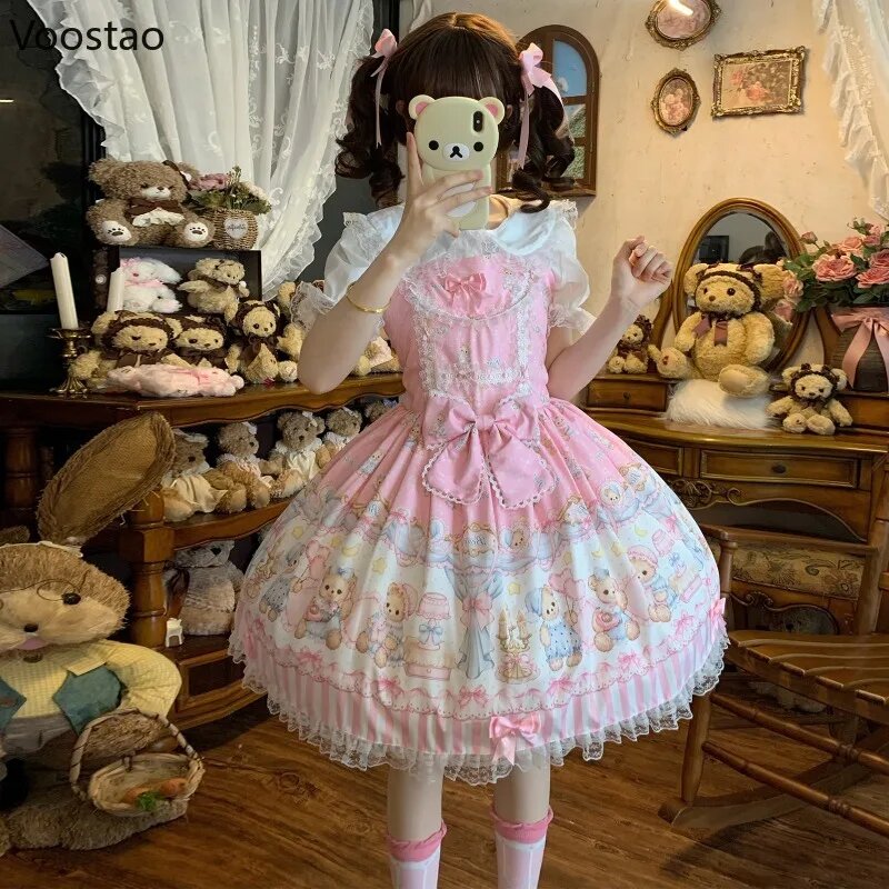 Платье JSK Kawaii Lolita для женщин