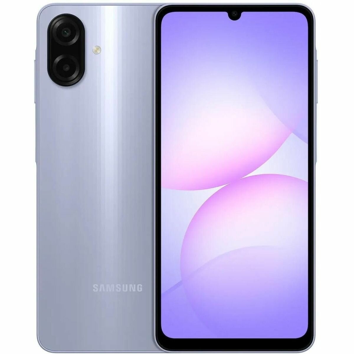 Смартфон Samsung Galaxy A07 4+128Gb фиолетовый (SM-A075FLVGCAU)