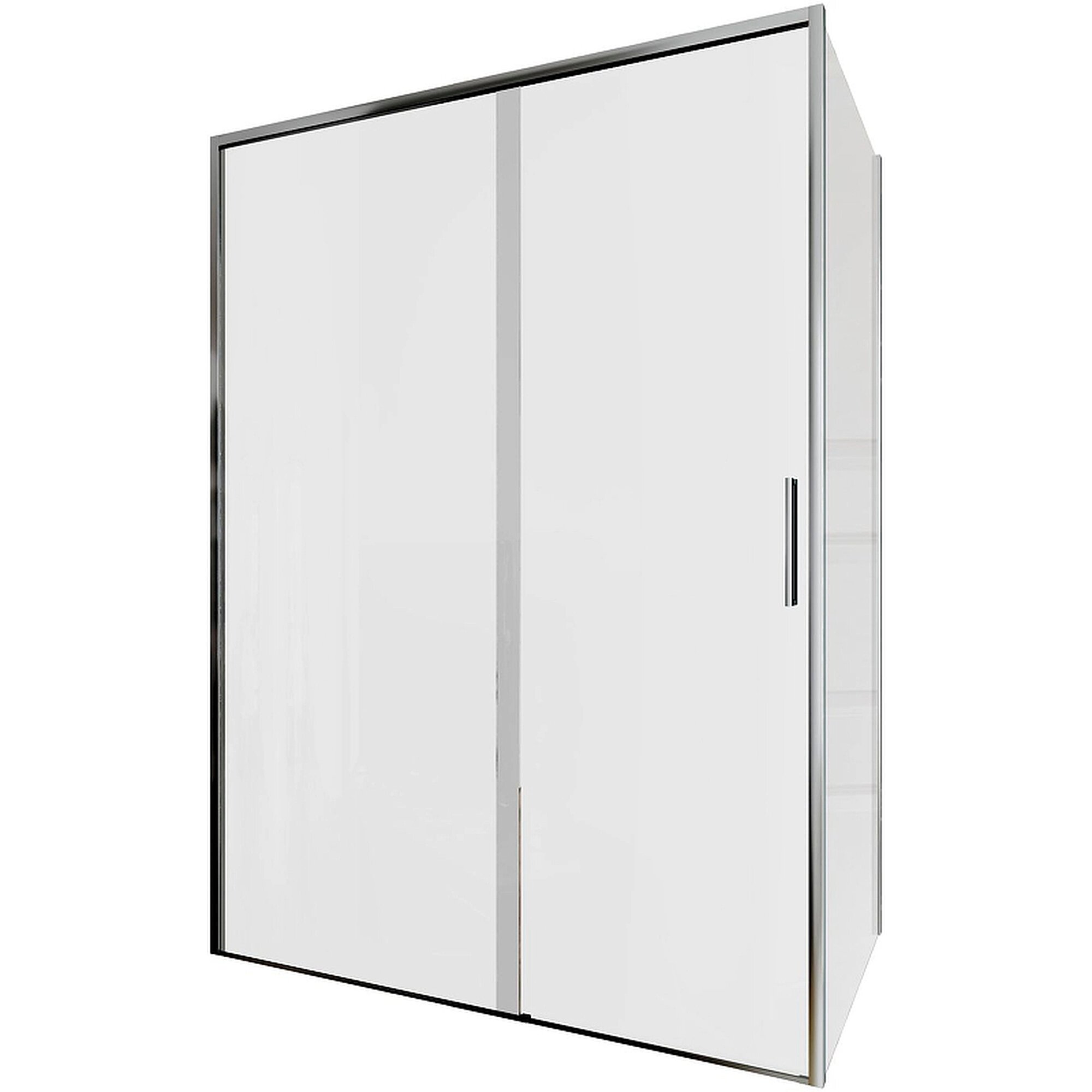 Душевой уголок Aquanet Pleasure Evo AE65-140×80-CT 140×80 324123 профиль хром, стекло прозрачное