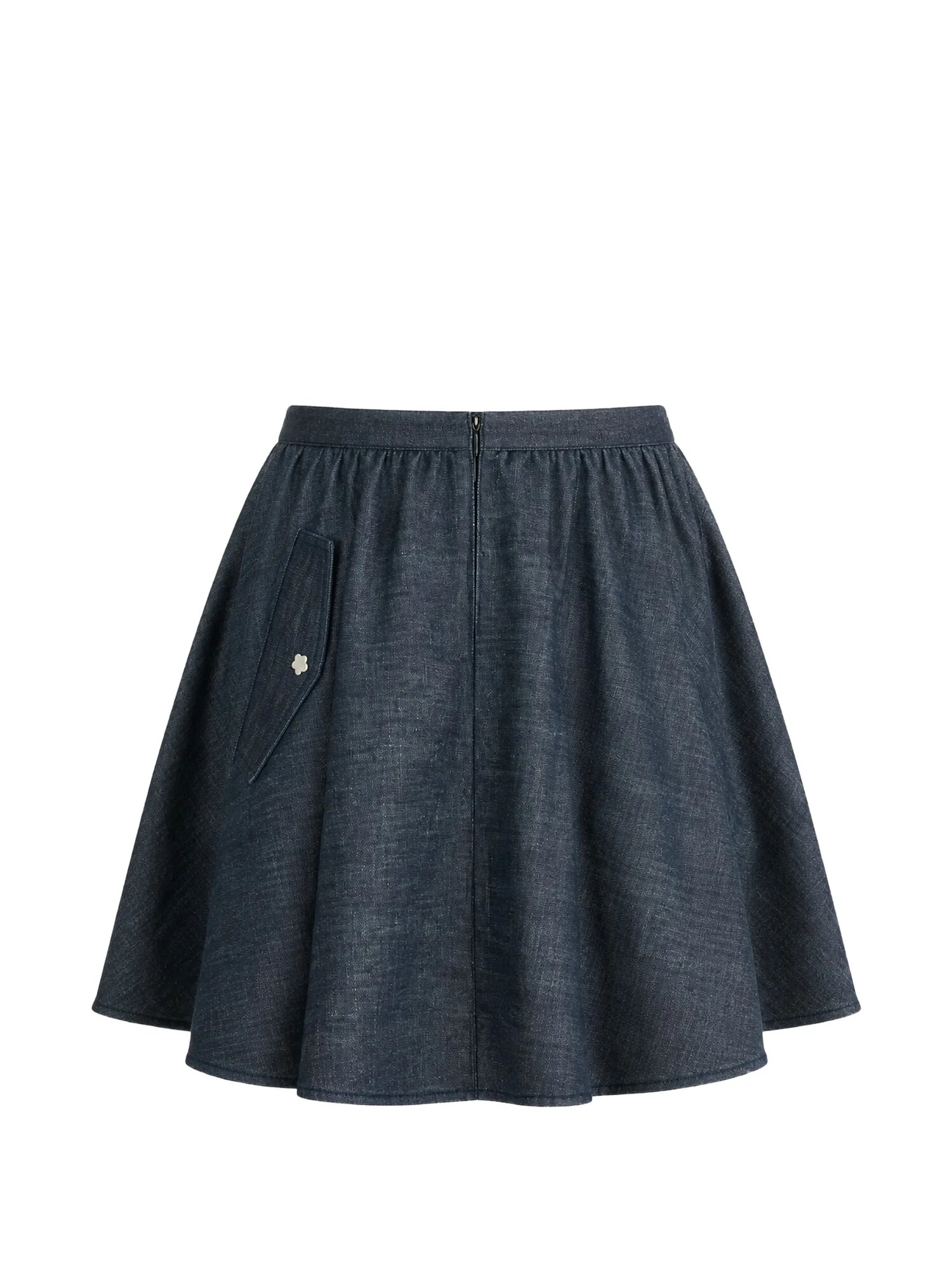 Юбка Gathered flared mini skirt