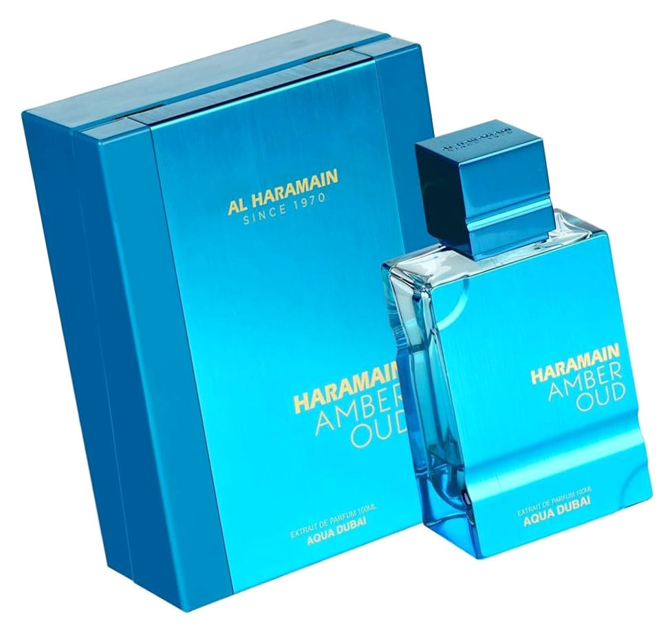 Аромат Al Haramain Amber Oud Aqua Dubai 75 мл для женщин и мужчин / Амбер Уд Аква Дубай