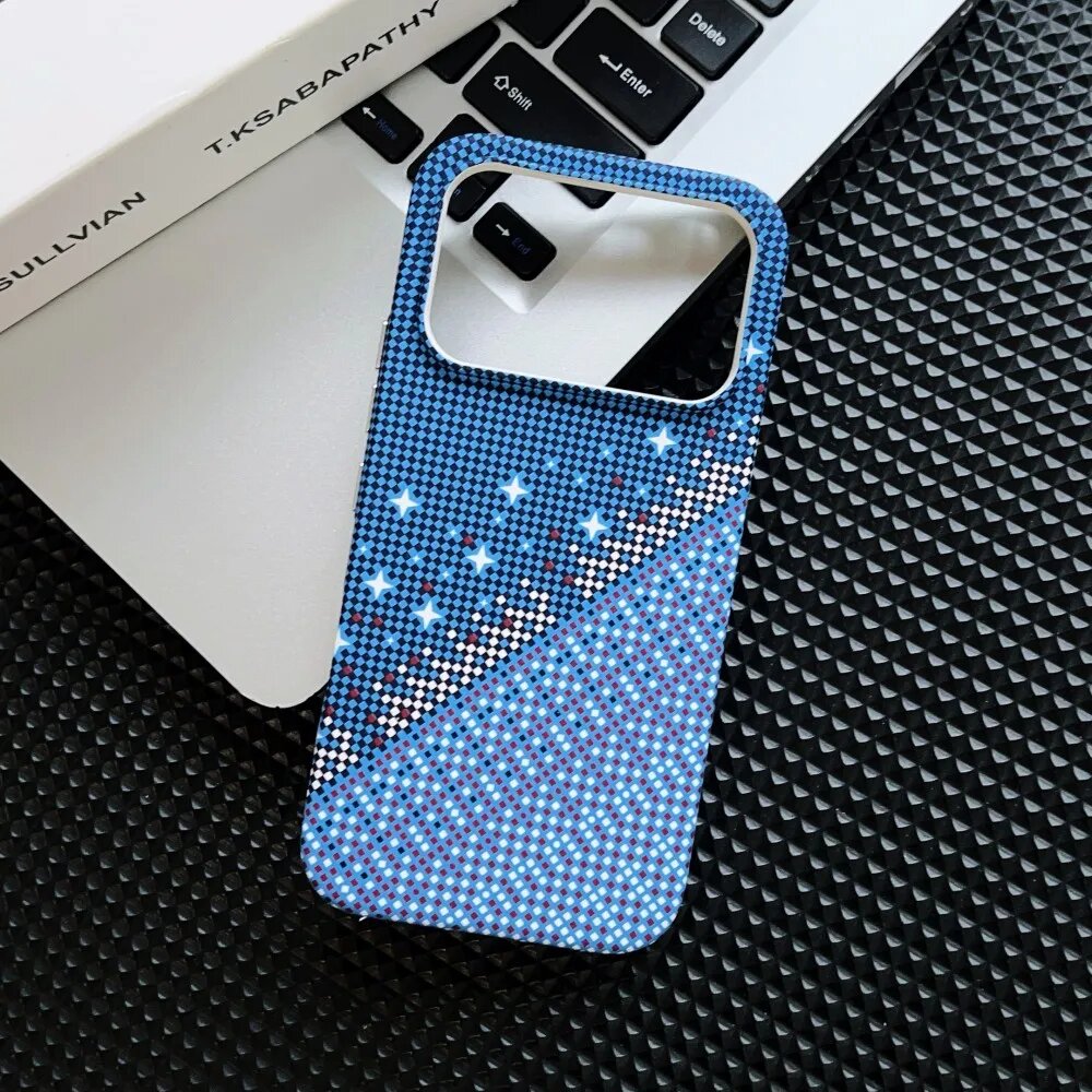 Синий чехол для Honor 600 с MagSafe