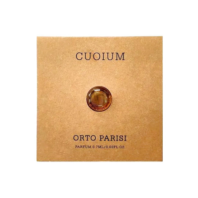 Миниатюра духов унисекс Орто Паризи Куоиум 0.7 мл / Orto Parisi Cuoium