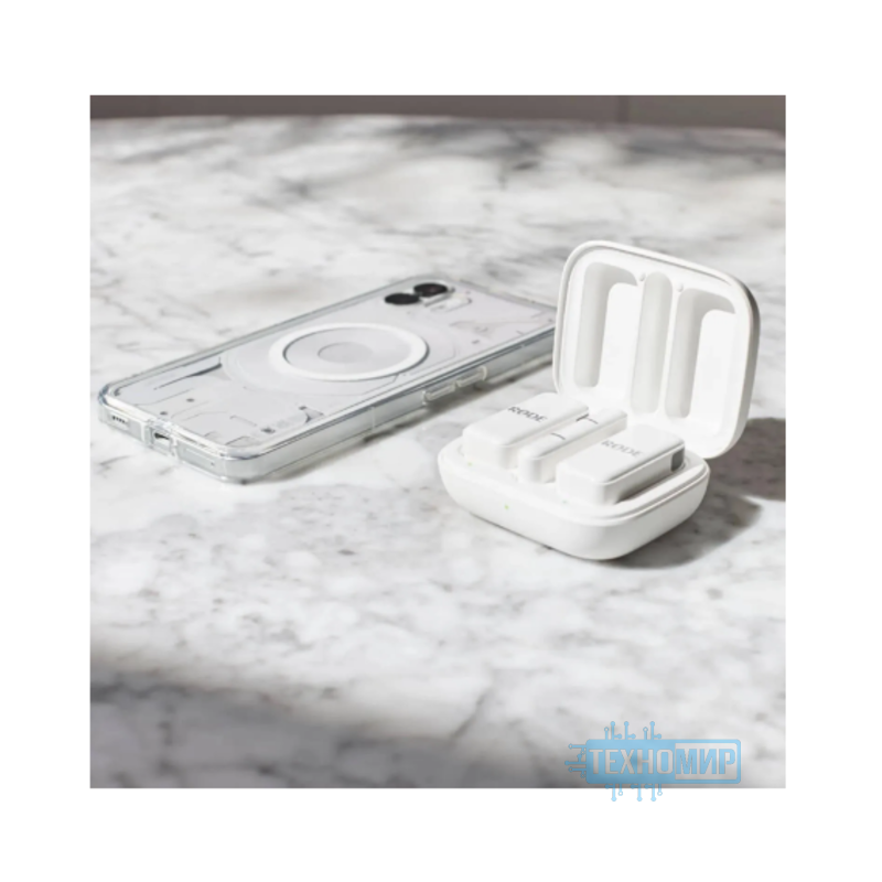 Микрофон RODE Wireless Micro Lightning, белый — фото 1