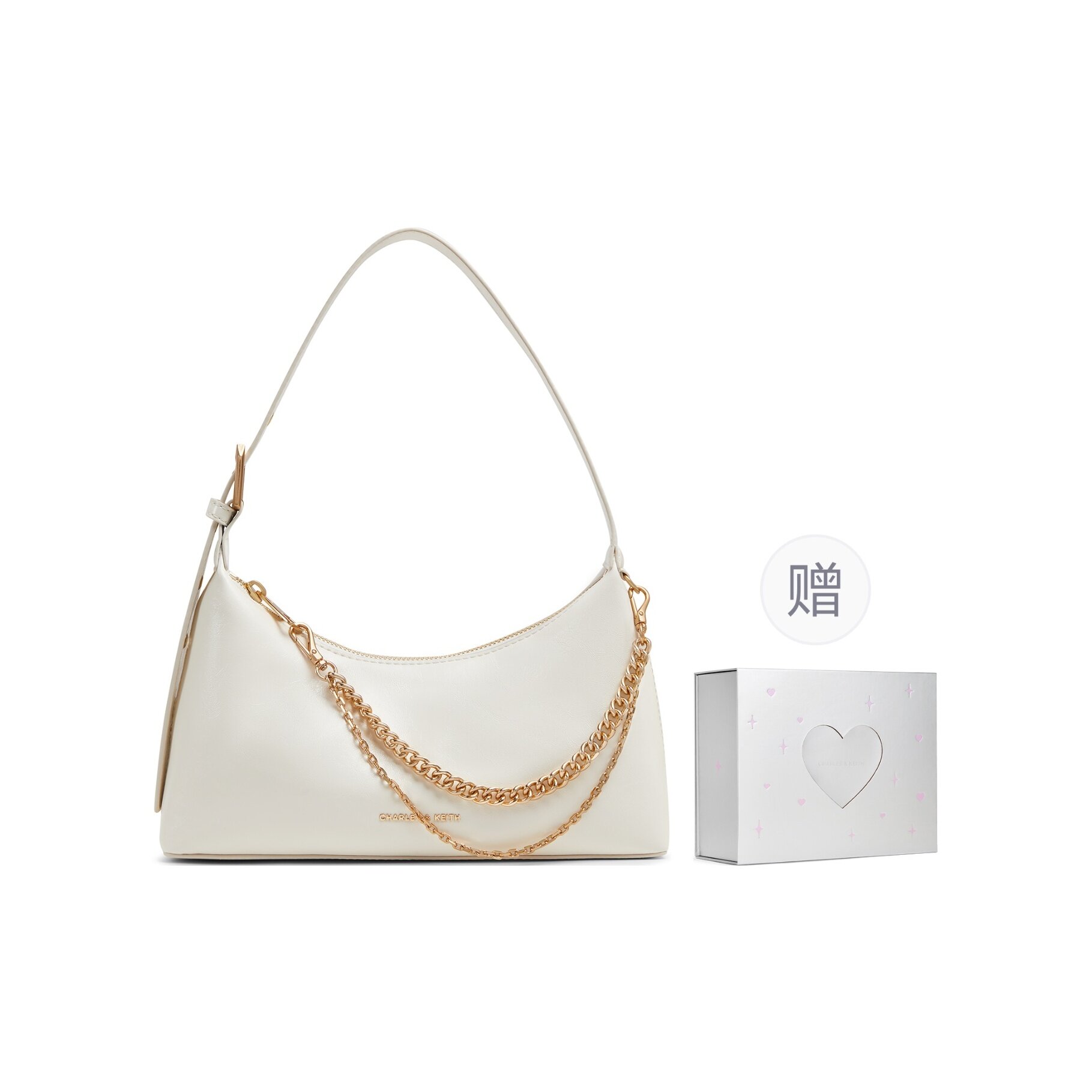 Сумка CHARLES & KEITH, фактура плетеная