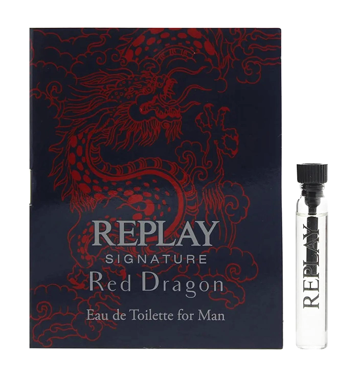 Сэмпл аромата для мужчин Replay Signature Red Dragon 2 мл / Реплей Ред Дрэгон