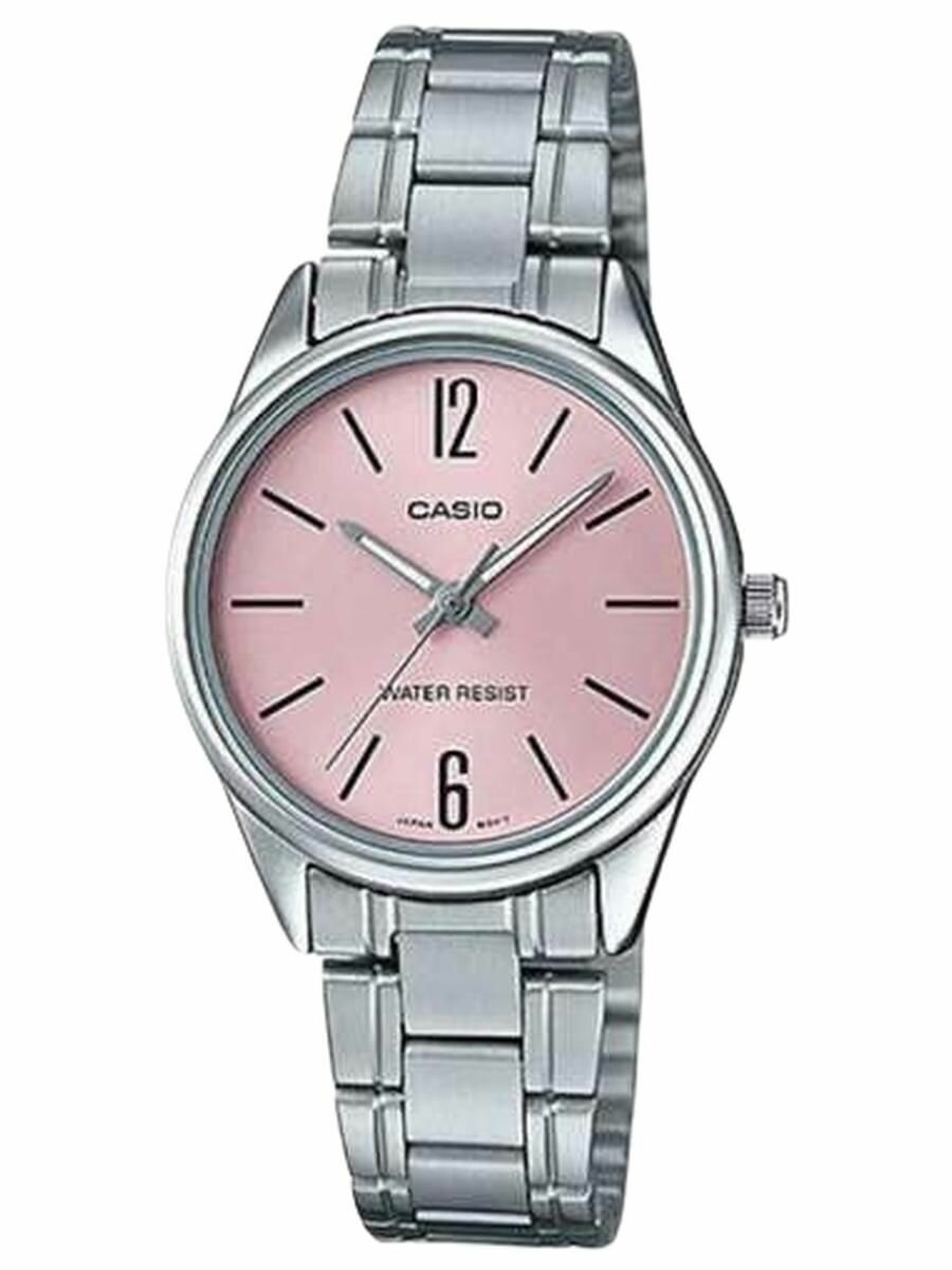 Наручные часы CASIO Collection, серебристый/розовый