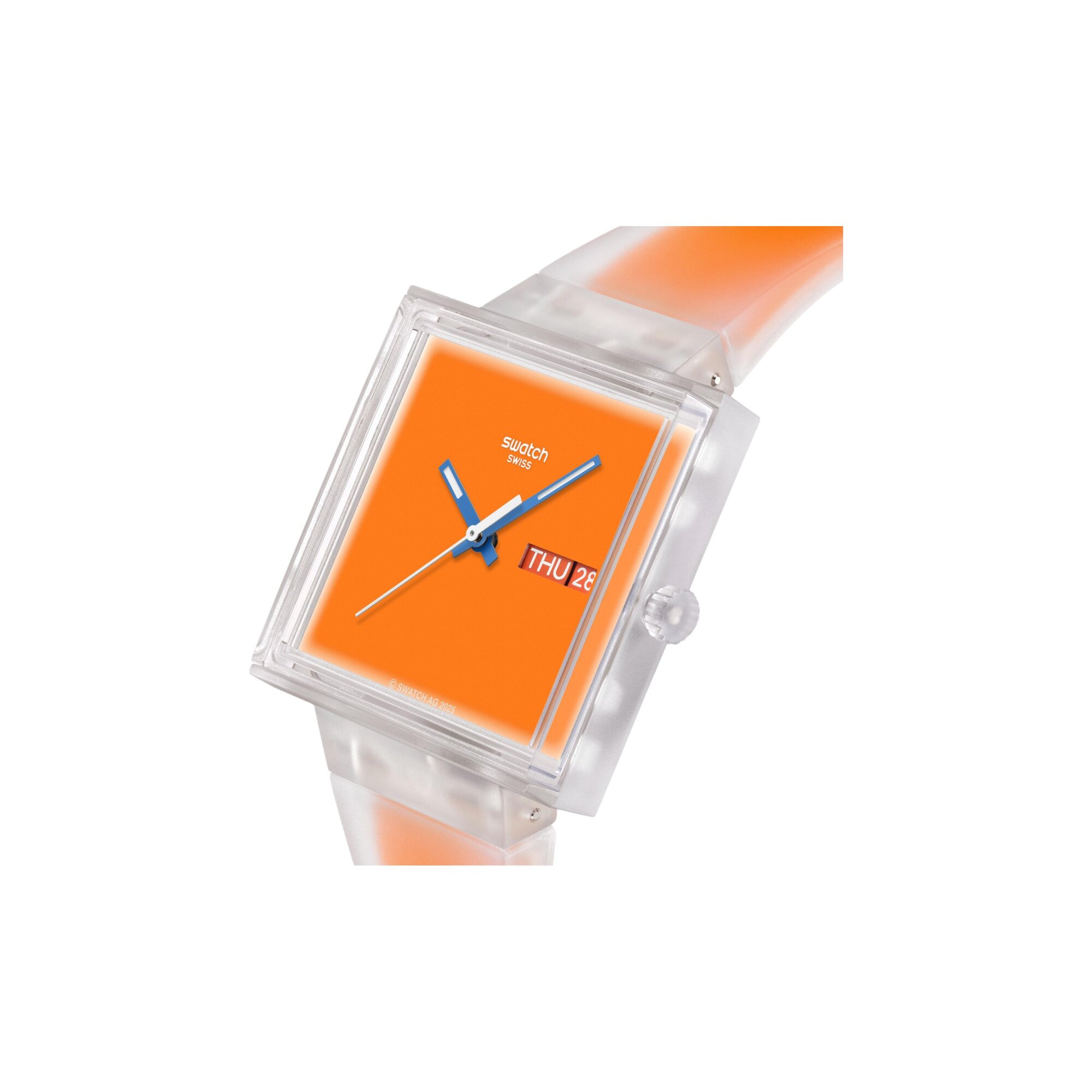 Наручные часы Swatch, оранжевый — фото 1