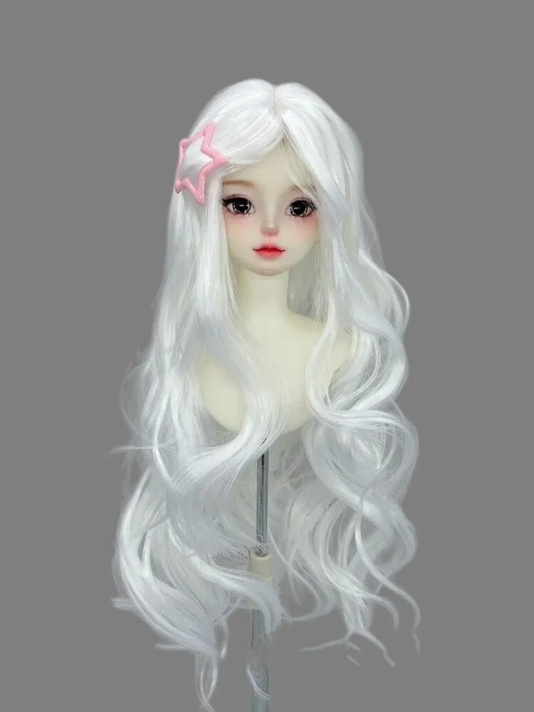 Yutotue 1/6 BJD Волосы куклы Длинные