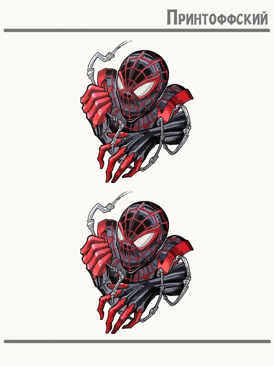 Термонаклейка марвел marvel spider man