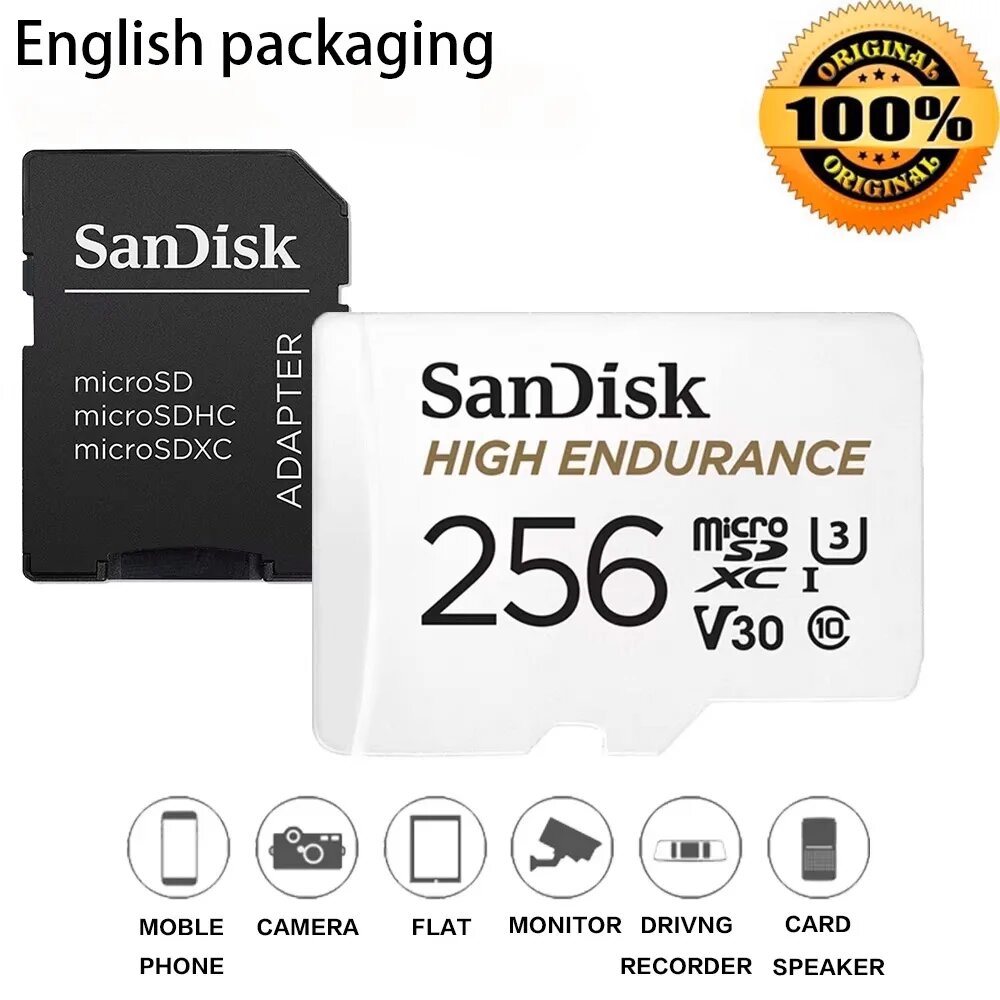 SanDisk 256GB microSDXC High Endurance V30