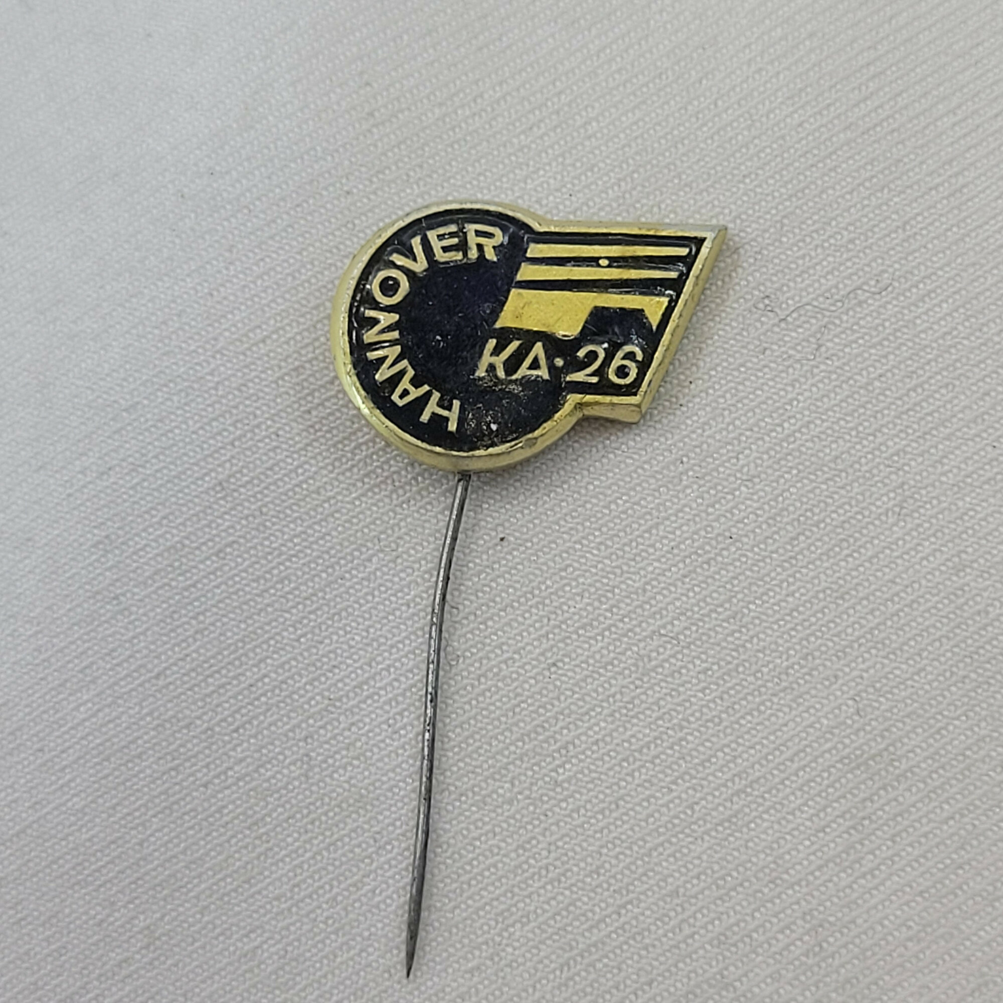 Значок СССР. Hannover, ка 26, вертолет, авиация, Германия. Винтажный значек.