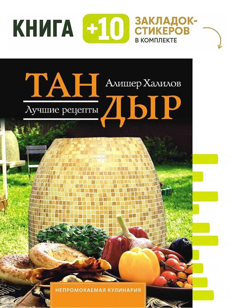 Тандыр. Лучшие рецепты. Комплект: книга + 10 закладок-стикеров
